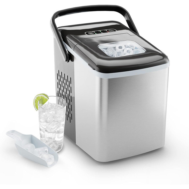 HIGEMZ 26 Lb. Daily Production Bullet Ice Portable Ice Maker | Wayfair