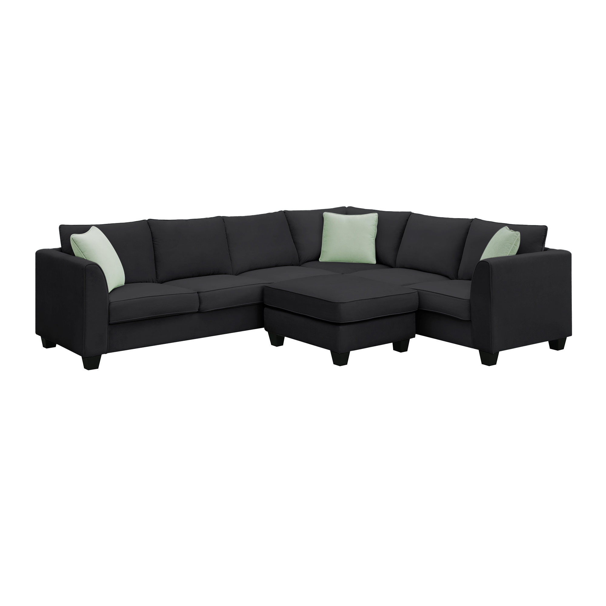 Latitude Run® Sectional Sofa Couches Living Room Sets, 7 Seats Modular ...