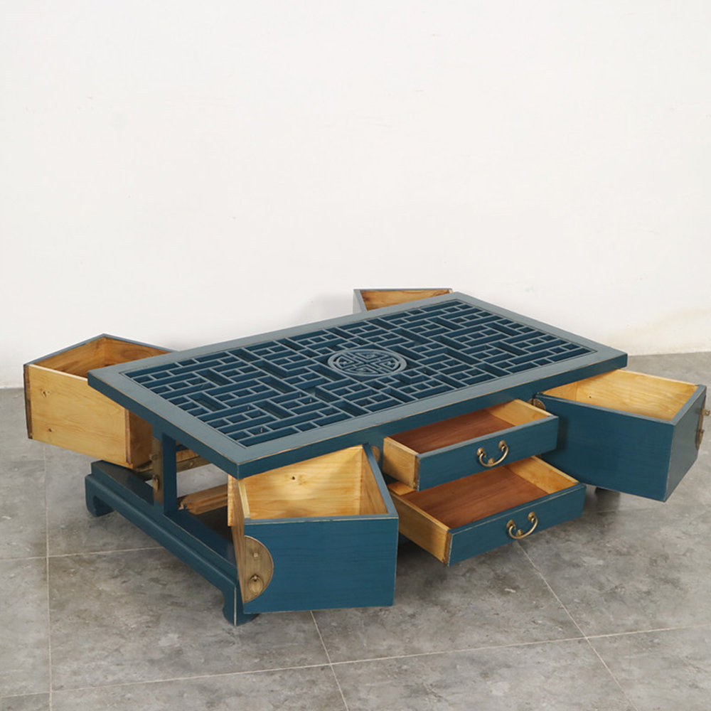 Orren Ellis New Chinese Classic Style Coffee Table | Wayfair