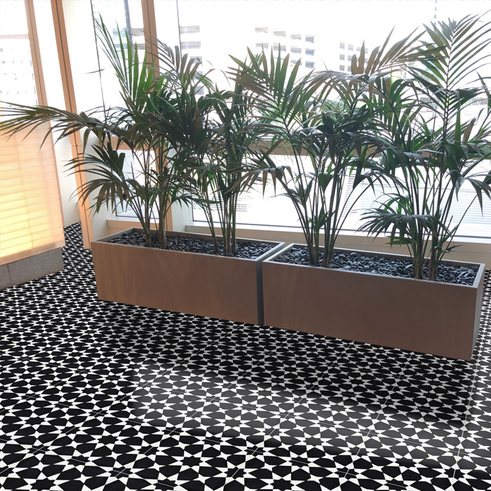 Moroccan Mosaic Tile House Medina 8" x 8" Cement Patterned Wall & Floor ...