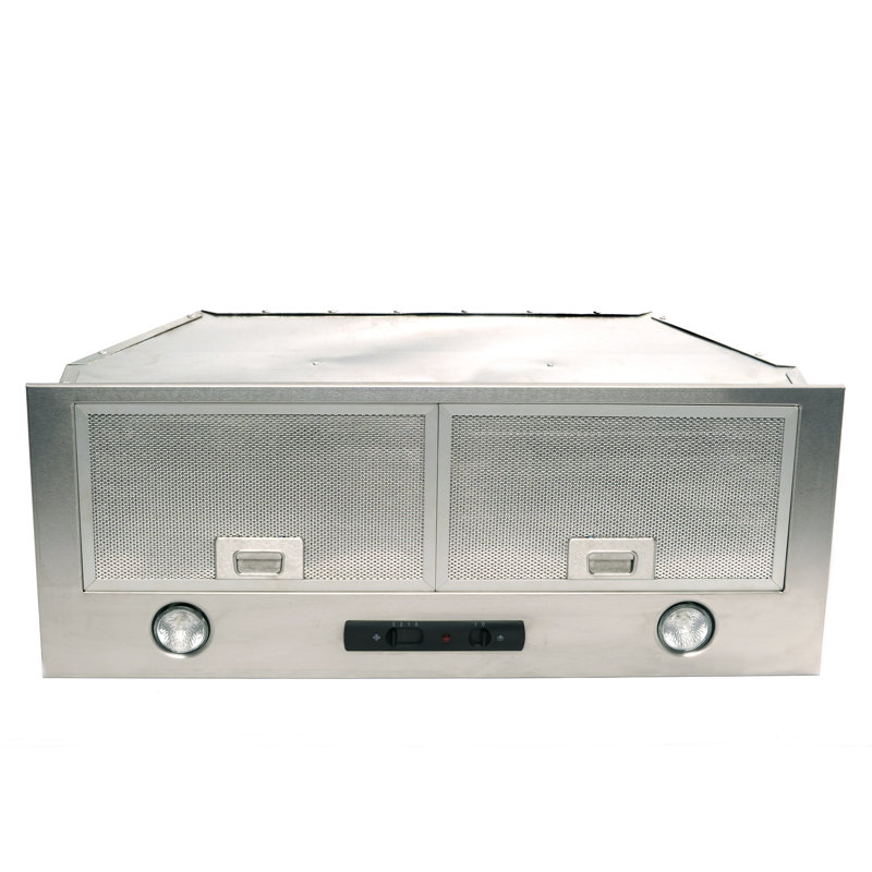 Cyclone Classic 550 Cubic Feet Per Minute Ducted Insert Range Hood with ...