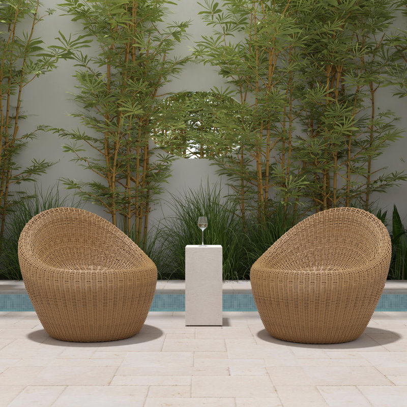 Butler Delmar Rattan Outdoor Nest Chair | Perigold