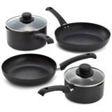 Judge Judge Radiant 5 Piece Non-Stick Saucepan Set, 16/18/20cm pans ...