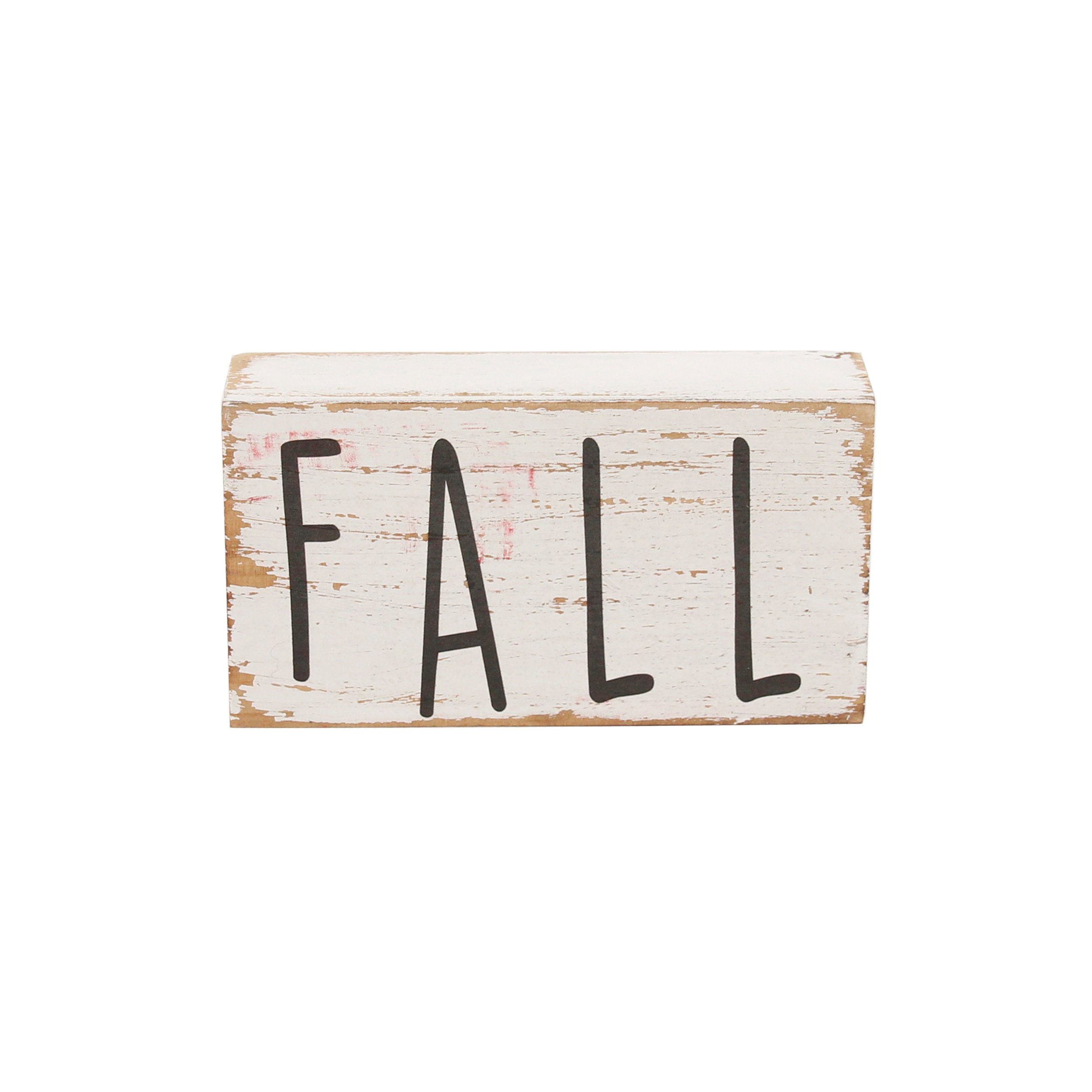 Northlight Seasonal 6" Distressed Wood Autumn Harvest Fall Sign | Wayfair