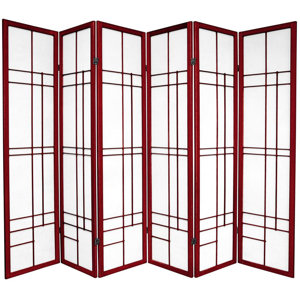 World Menagerie Clara Rice Paper Folding Room Divider & Reviews | Wayfair