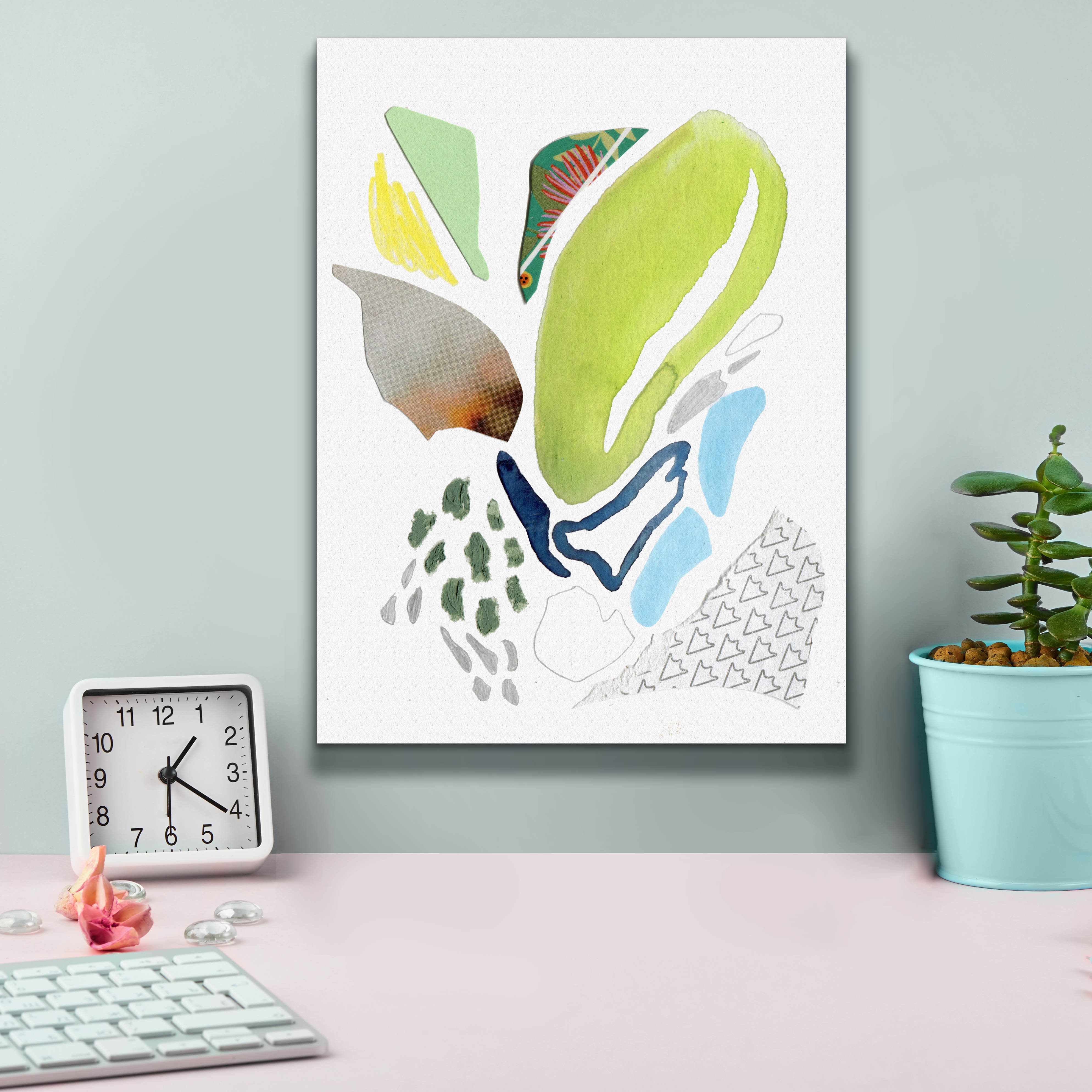 Wrought Studio™ Epic Graffiti 'Pathways Sketch 3' by Linden Eller ...