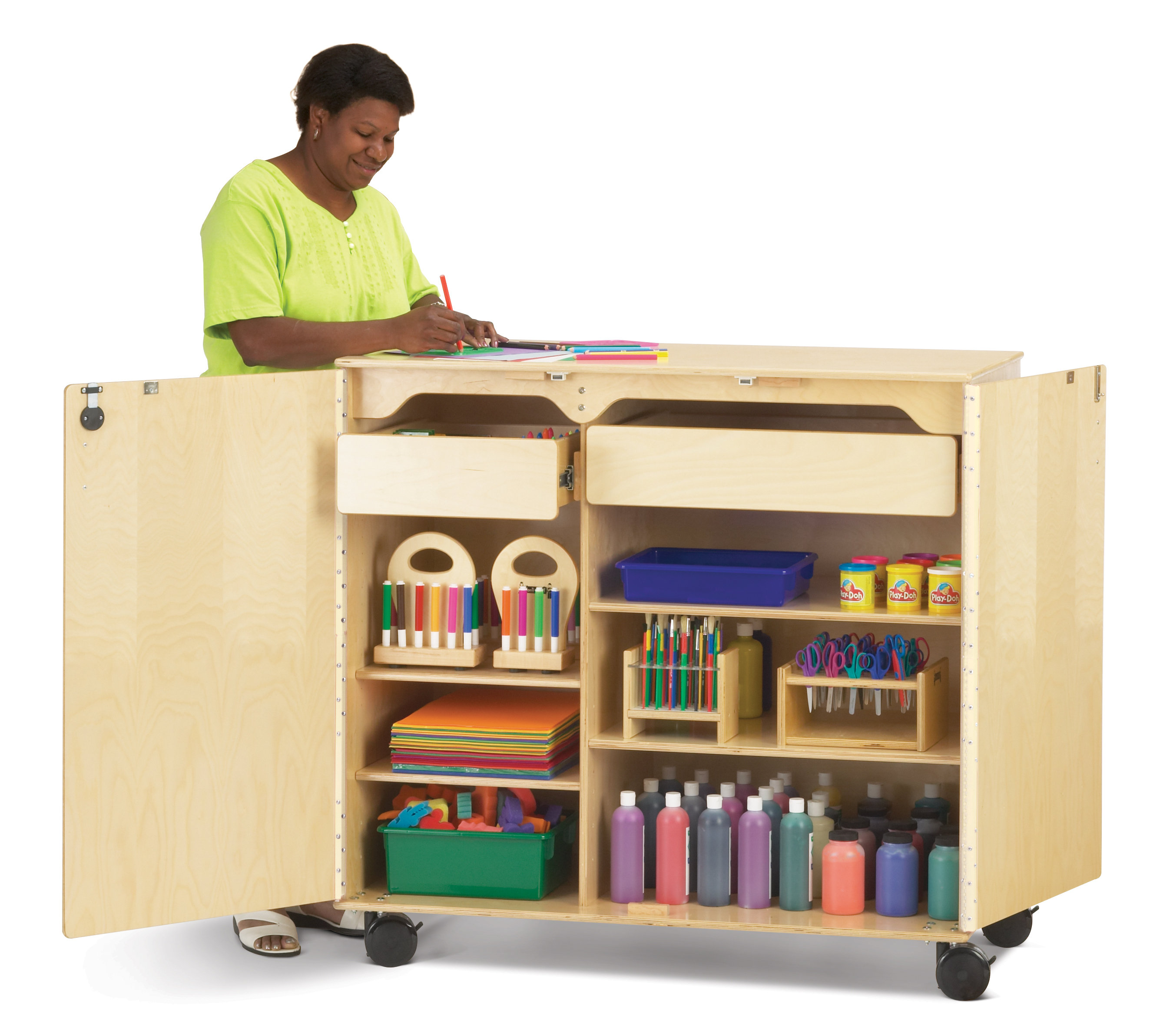 Jonti-Craft® Mega Supply Cabinet | Wayfair
