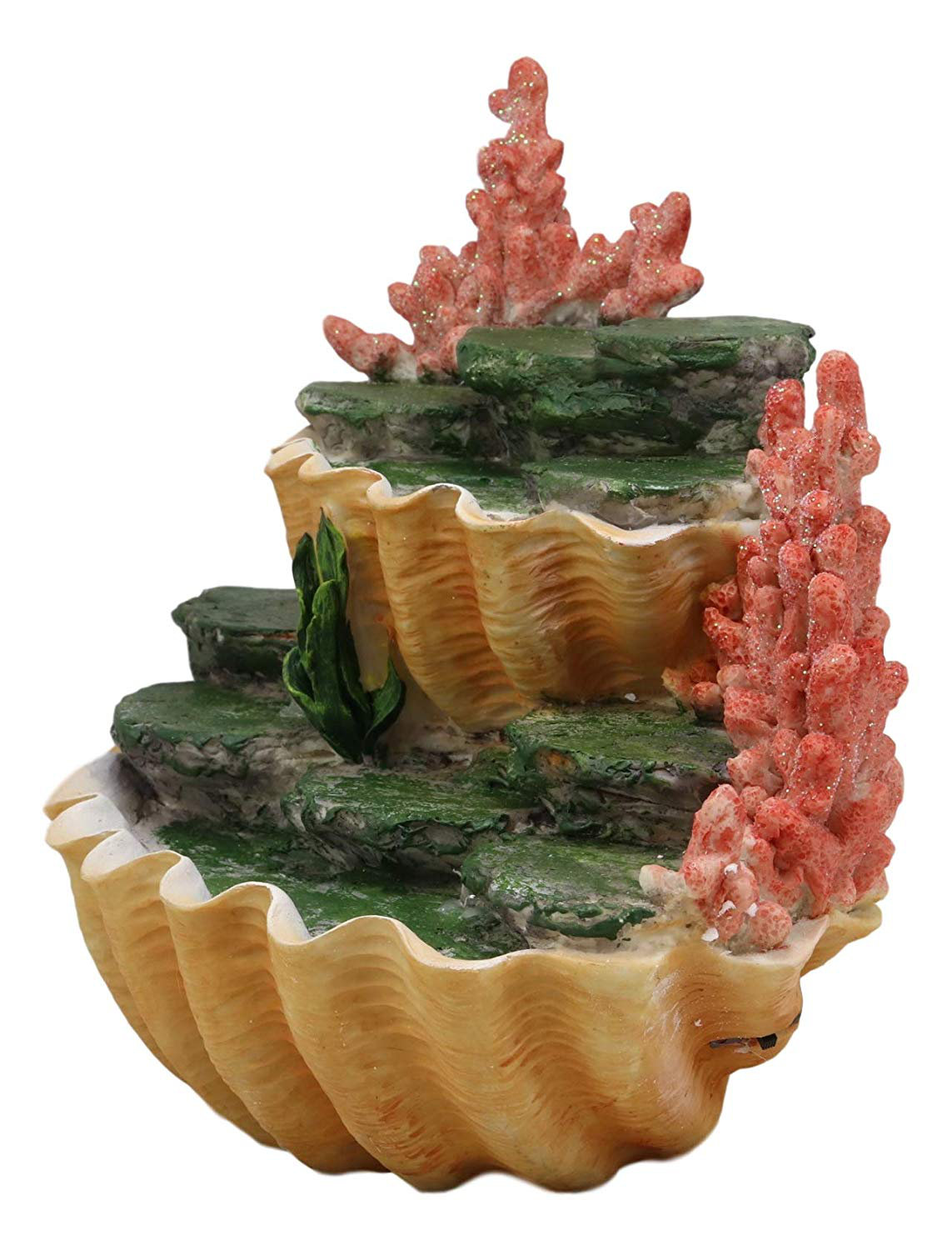 Breakwater Bay Ebros 10" Wide Colourful Nautical Ocean 2 Tier Golden ...