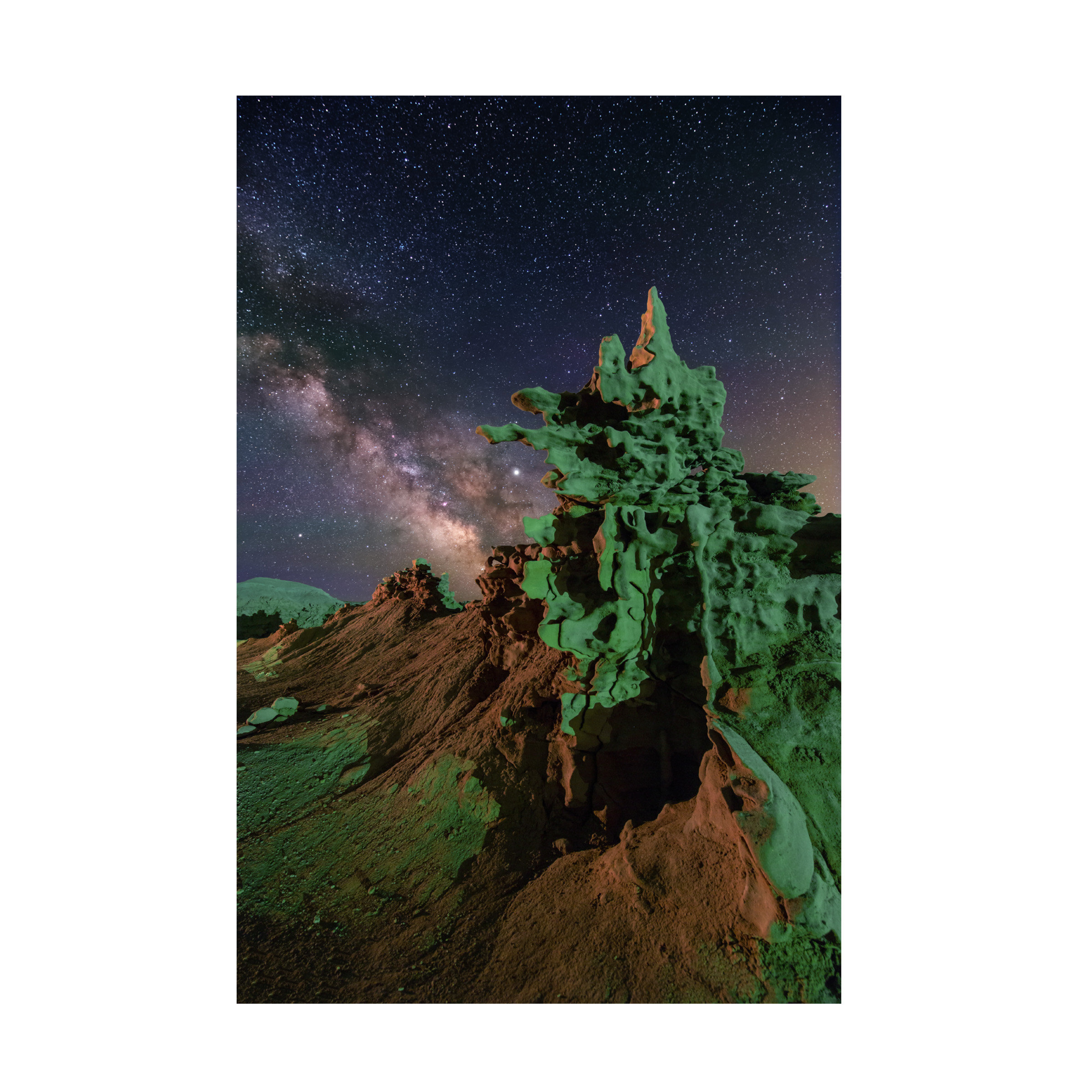 Union Rustic Wrapped Canvas Wall Art - Royce Bair 'Constellations Over ...