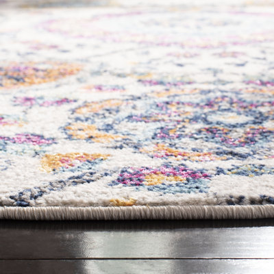 Langley Street Felty Performance Cream/Multi Rug & Reviews | Wayfair