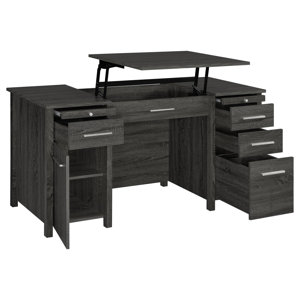 Latitude Run® Leelin Adjustable Computer Desk & Reviews | Wayfair