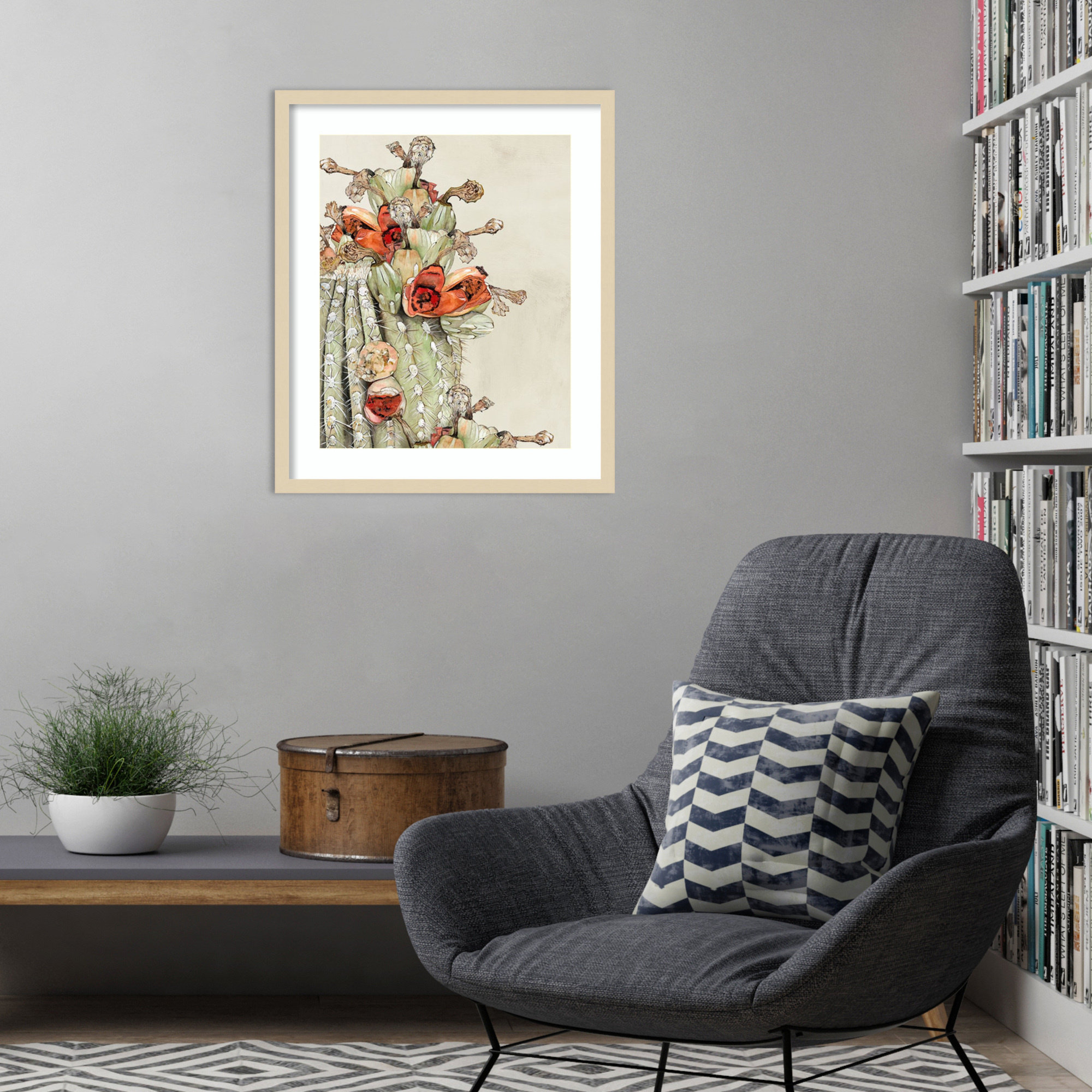 Bay Isle Home™ Country Roads II by Jodi Hatfield Wood Framed Wall Art ...