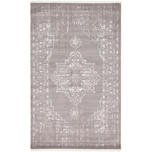 Ophelia & Co. Paden Gray Rug & Reviews | Wayfair