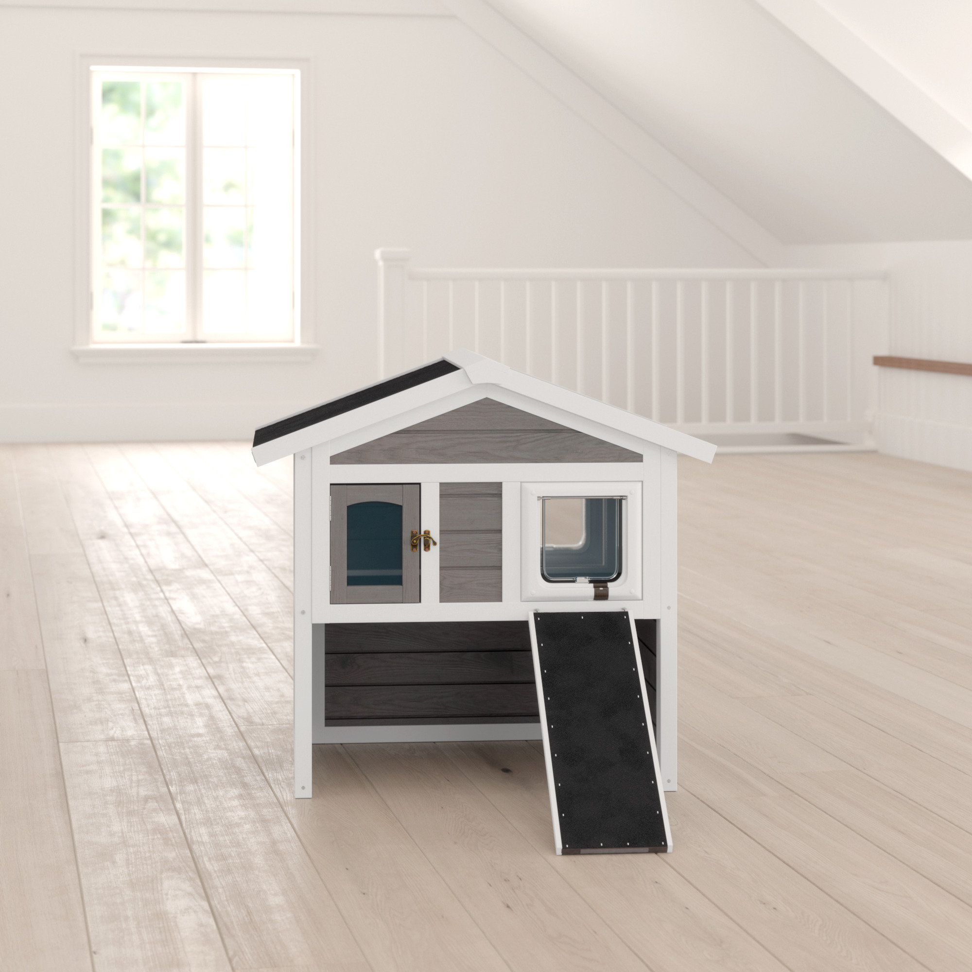 Archie & Oscar™ Hallett 30" Insulated Cat House & Reviews - Wayfair Canada