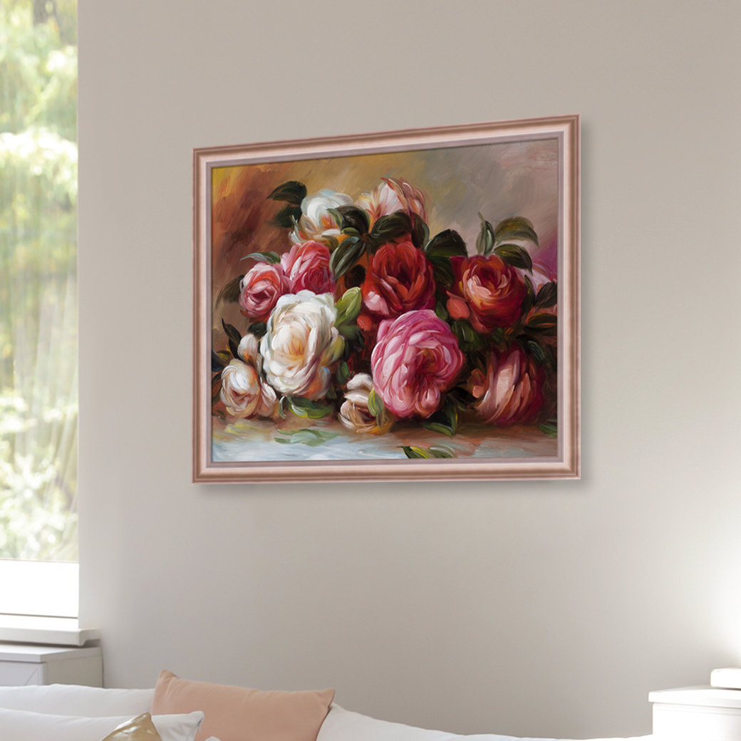 Vault W Artwork Discarded Roses' by Pierre-Auguste Renoir - Picture ...