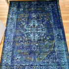 Bungalow Rose Performance Blue Rug & Reviews | Wayfair