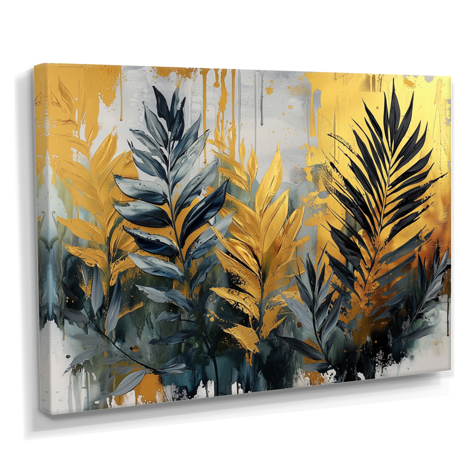 Bay Isle Home™ Conoly - Floral Canvas Art Print | Wayfair