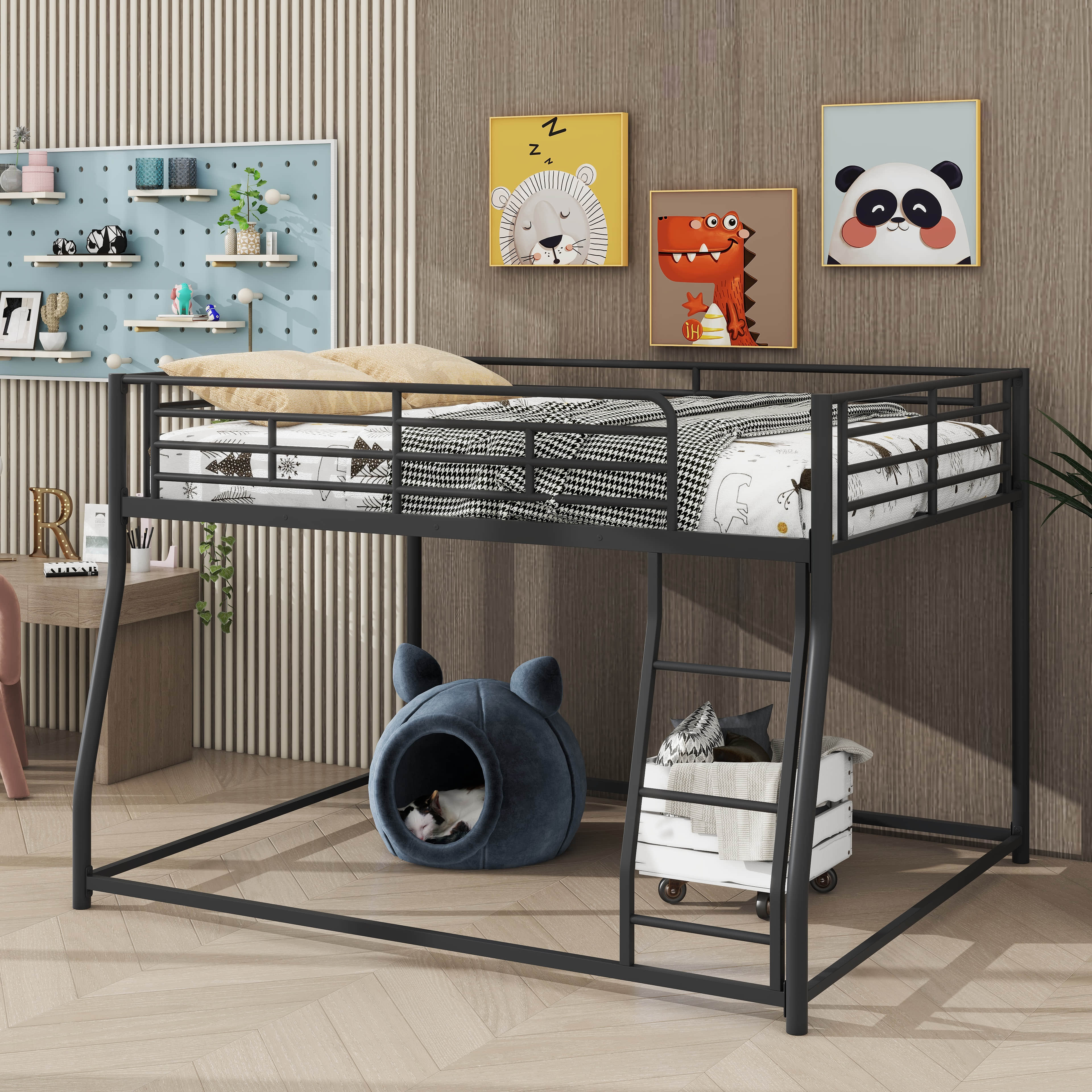 Isabelle & Max™ Amirr Kids Twin XL Over Queen Bunk Bed | Wayfair