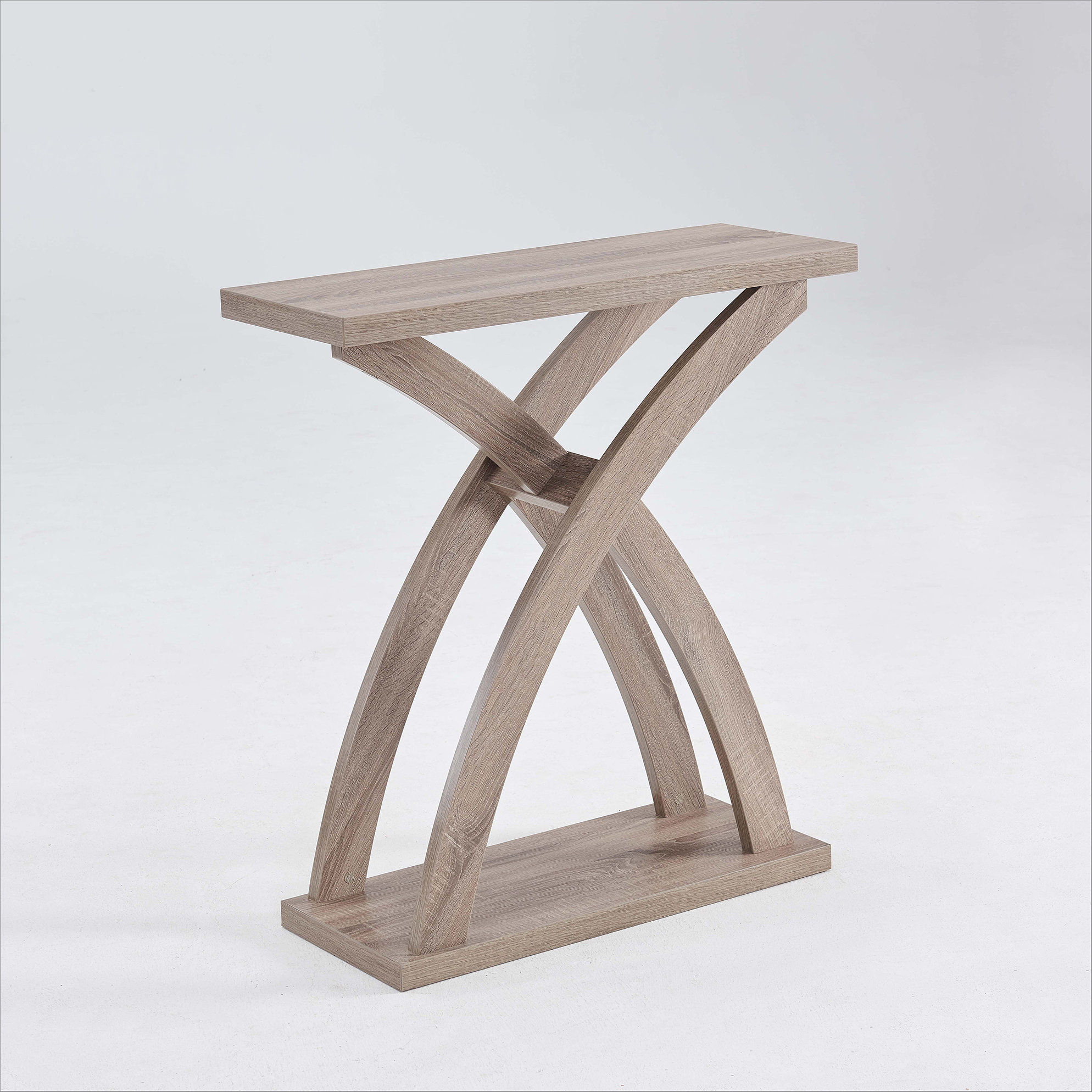 Winston Porter Hallway Entryway Foyer Front Door Console Table Curved ...