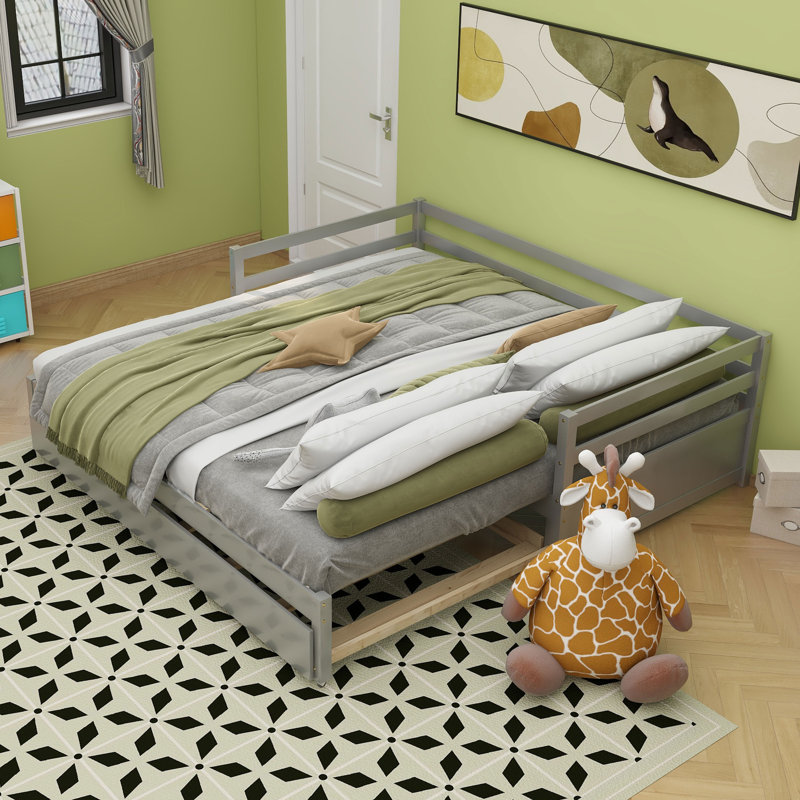 Shsfb Twin 25.9'' Expandable Bed Frame | Wayfair