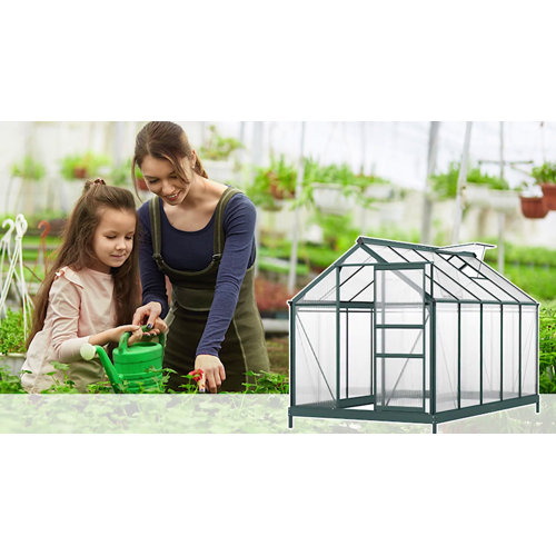 Outsunny 6 Ft. W x 6.5 Ft. D Growing Rack & Reviews | Wayfair