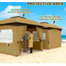 YUNSHEN Elegant Design Gazebo,Double Roof Patio Gazebo With Curtains ...