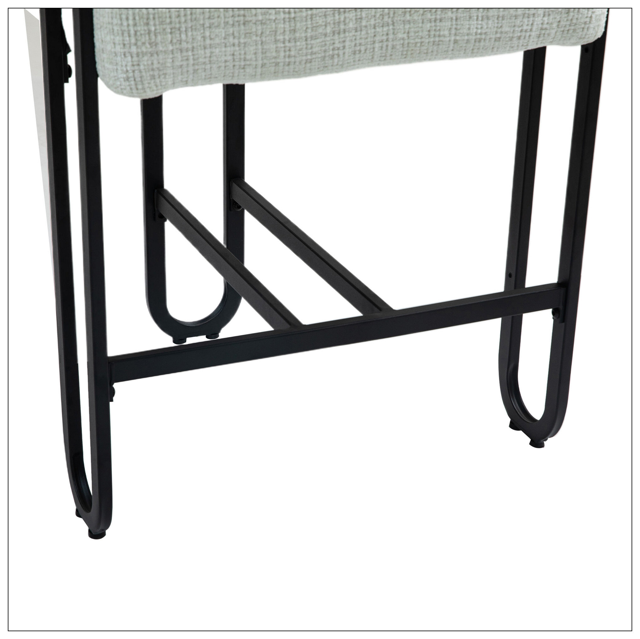 Orren Ellis House Hold Bar Stools, Modern Bar Stool With Back, Black ...