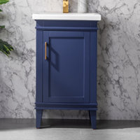 Blue Bathroom Vanities You'll Love | Wayfair