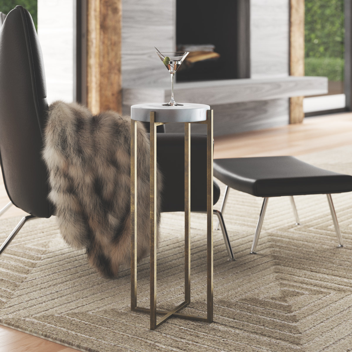 Noir Soho End Table | Perigold