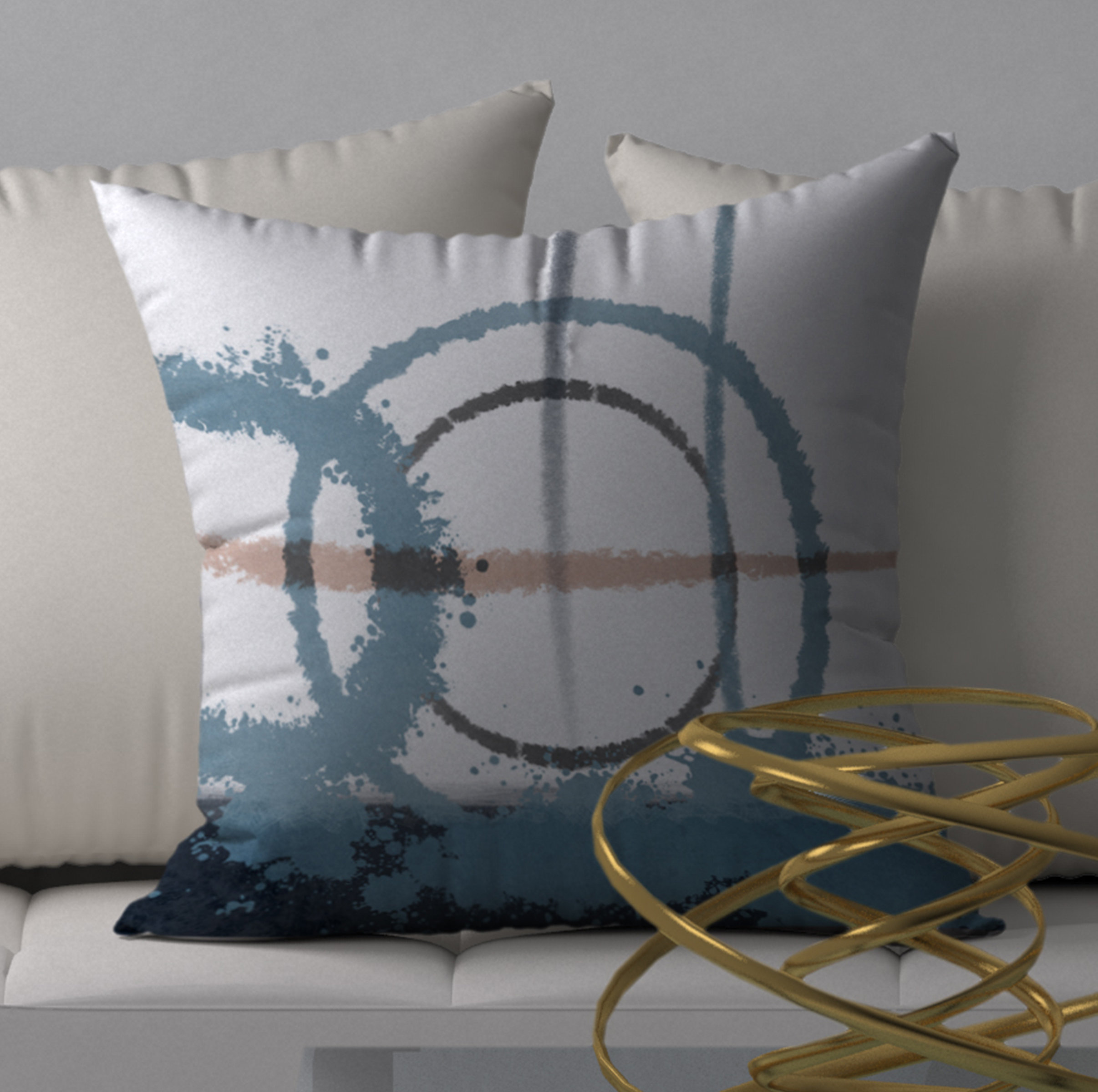 LeRoi Products Abstract Throw Pillow - Wayfair Canada