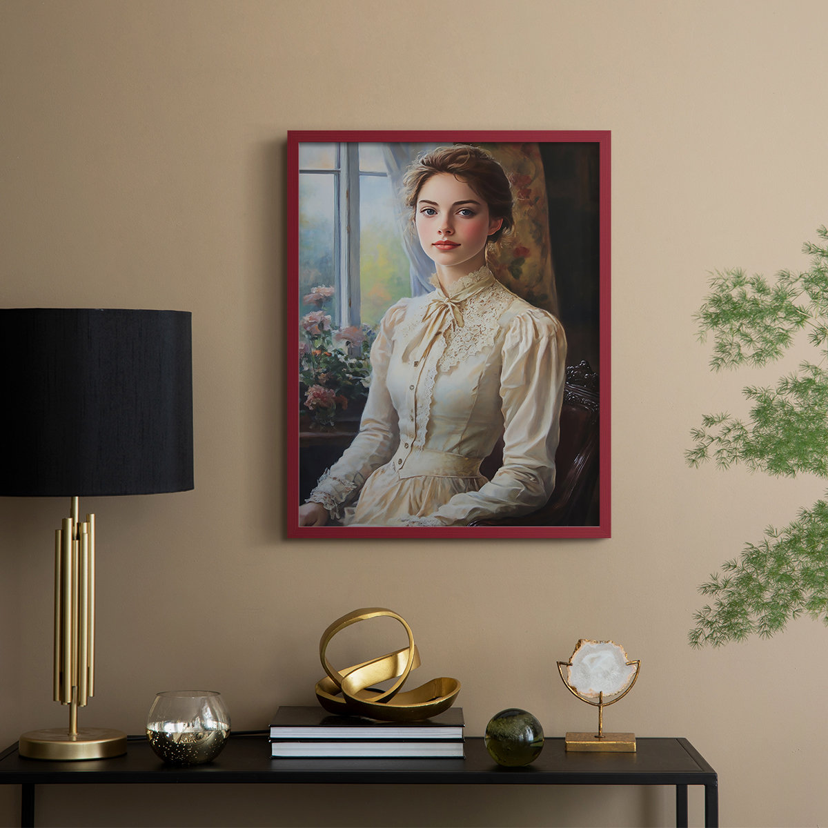 Winston Porter WOMEN Series CCXXXIII Framed Print - Solid Wood | Wayfair