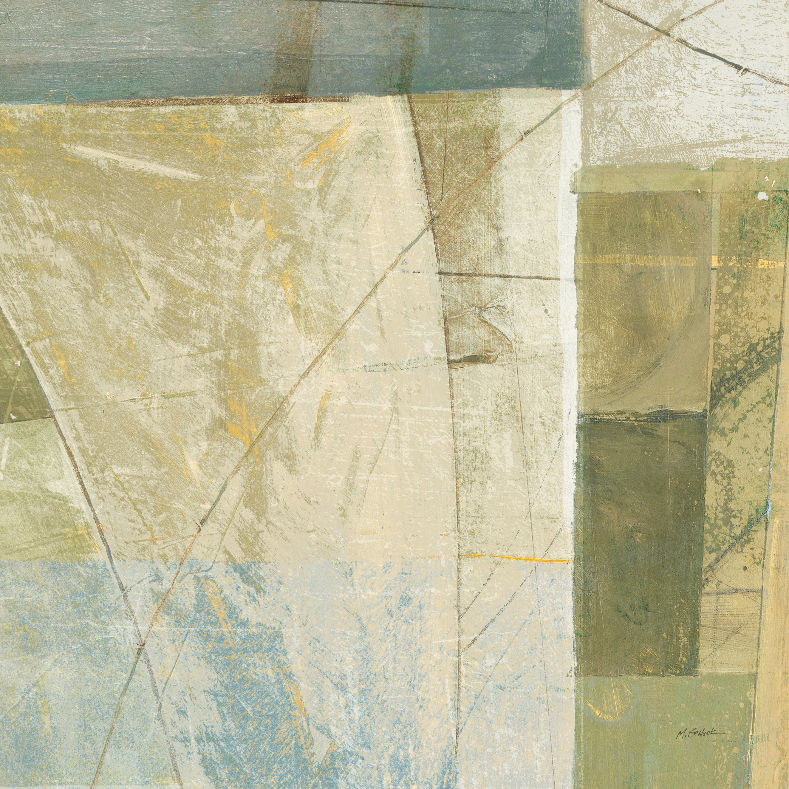 Metro Lane Arches Square IV by Mike Schick - Unframed Painting | Wayfair.ie