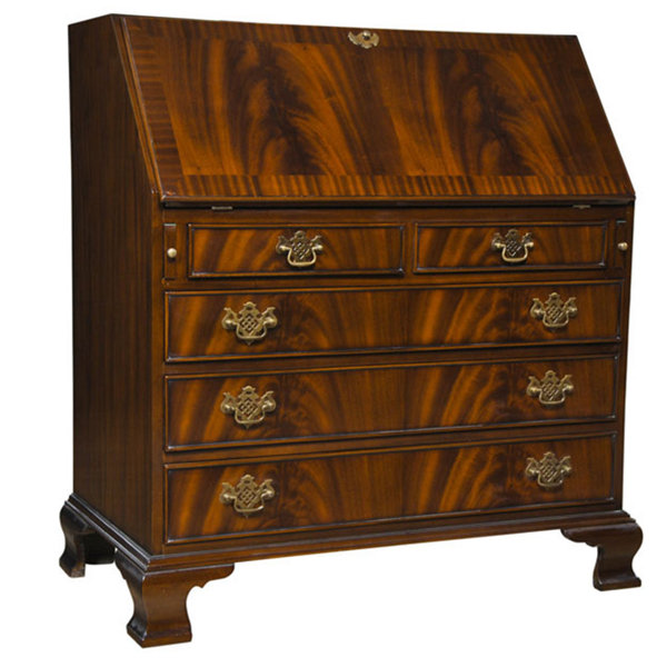 Niagara Mahogany Secretary Desk | Wayfair