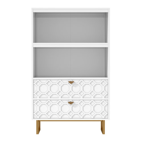 Lark Manor Araneli Storage Bookcase | Wayfair