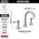 Delta Esato Widespread Bathroom Faucet 3 Hole, 2-handle Bathroom Sink ...