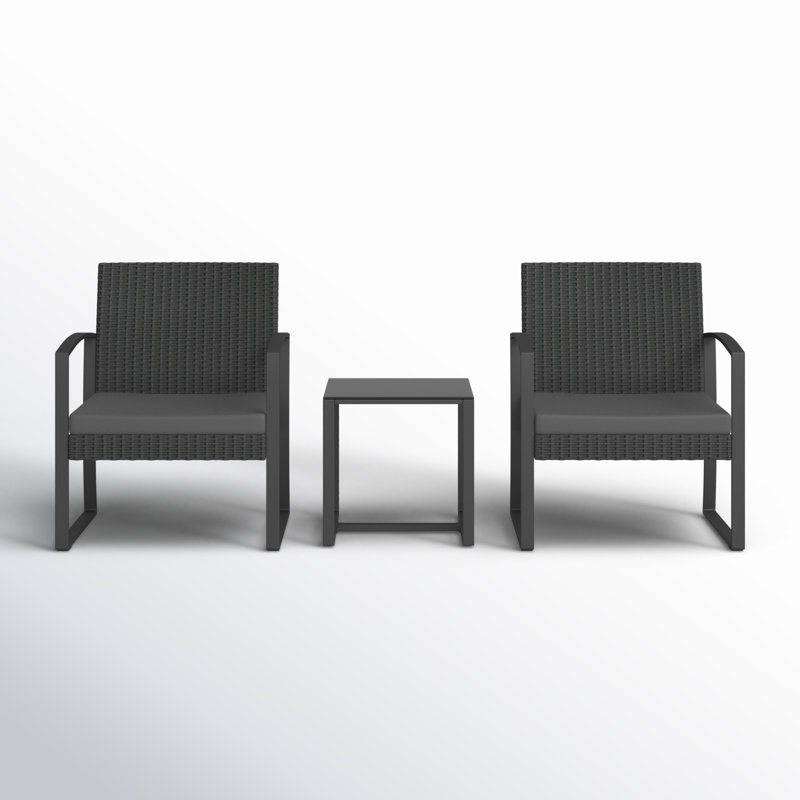 Lark Manor™ Amarys 2 - Person Seating Group with Cushions & Reviews ...