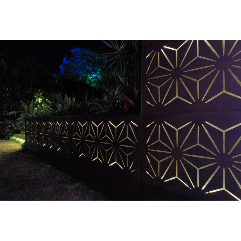 OUTDECO 48'' H x 24'' W Brown Composite Fencing & Reviews | Wayfair