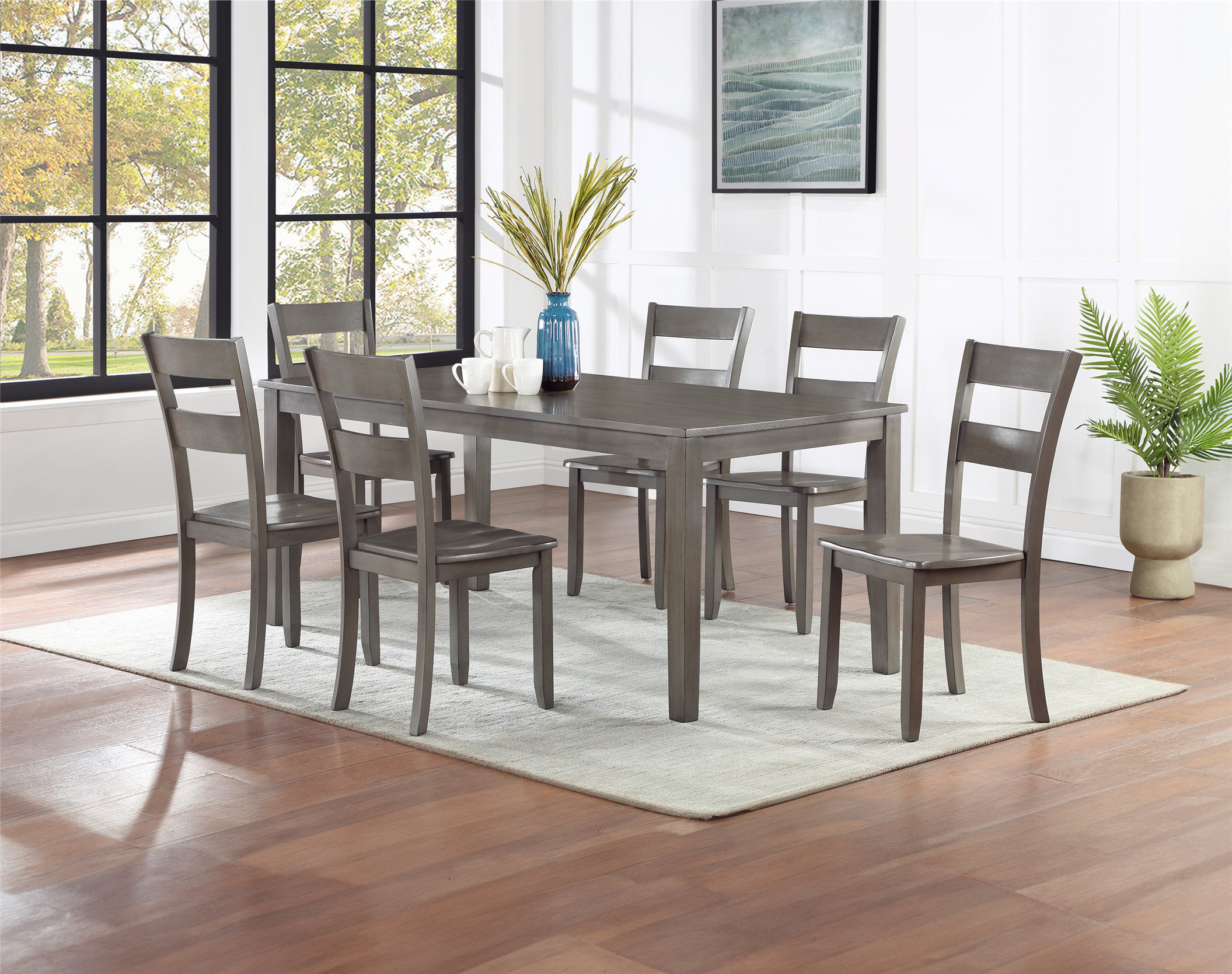Red Barrel Studio® Sophisticated Transitional Dining Set for Stylish ...