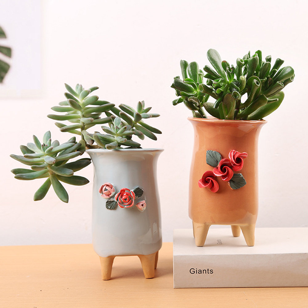 Winston Porter Pots For Plants With Drainage Holes - Wayfair Canada