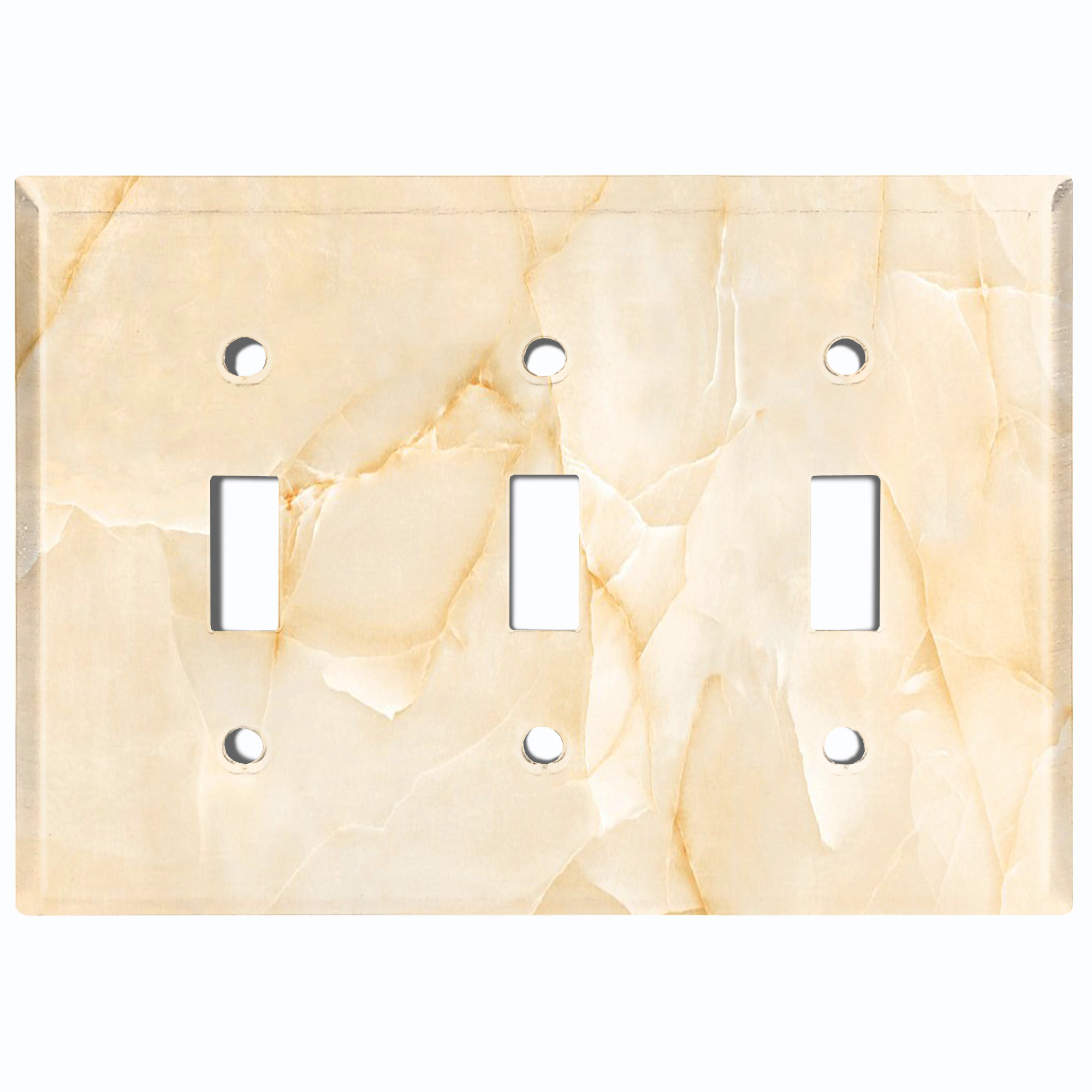 WorldAcc 3 Gang Toggle Light Switch | Wayfair