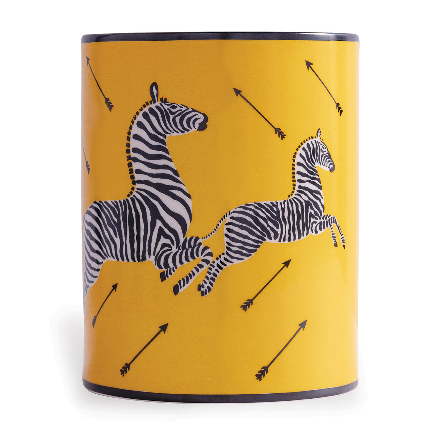 Port 68 Scalamandre Maison Zebra Champagne Bucket | Wayfair