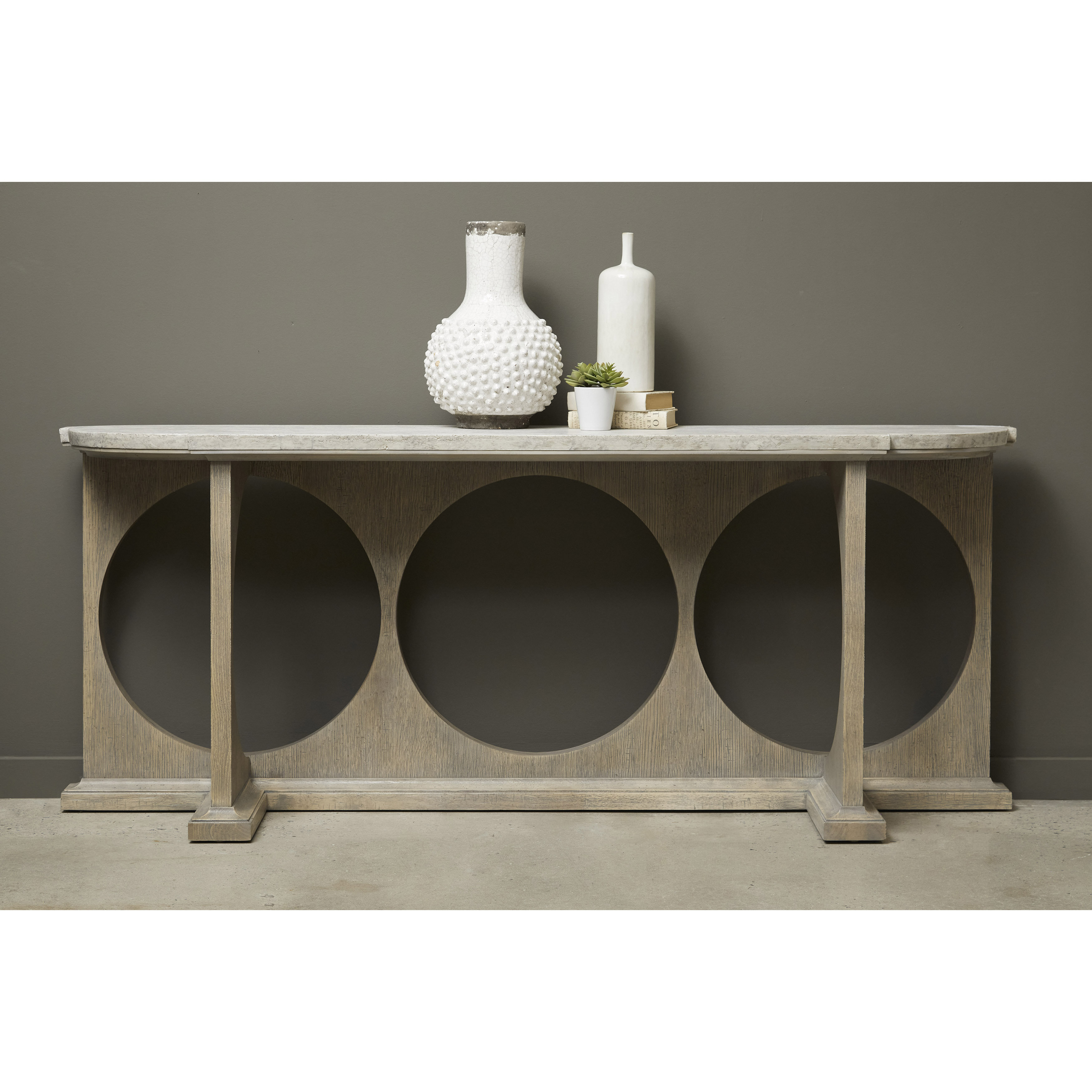 Pulaski Furniture 84" Console Table with Concrete Top - Wayfair Canada