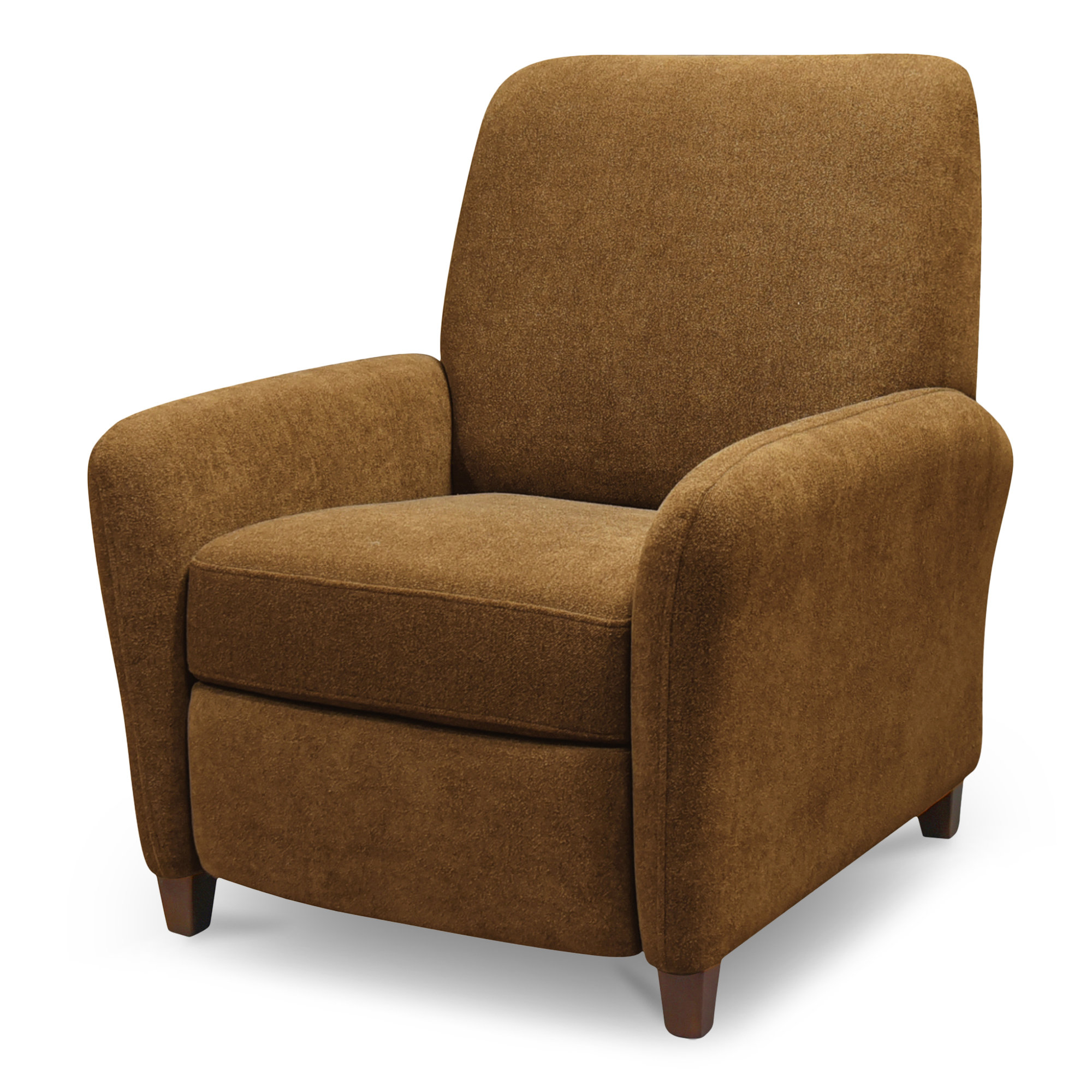 AllModern Mirabella Recliner Chair Cool Brown | Wayfair