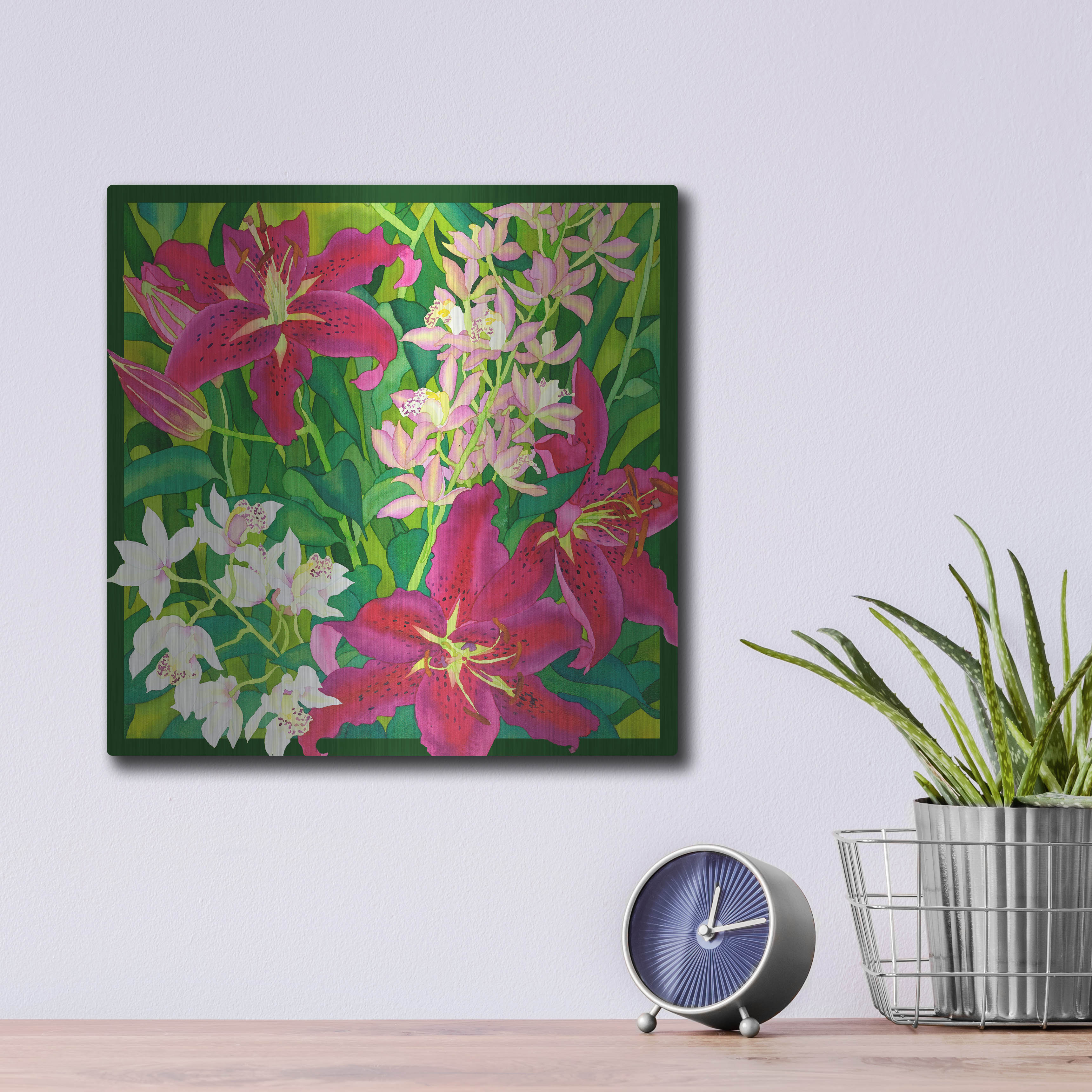 Lark Manor™ 'Lilly Love - Square' by Carissa Luminess, Metal Wall Art ...