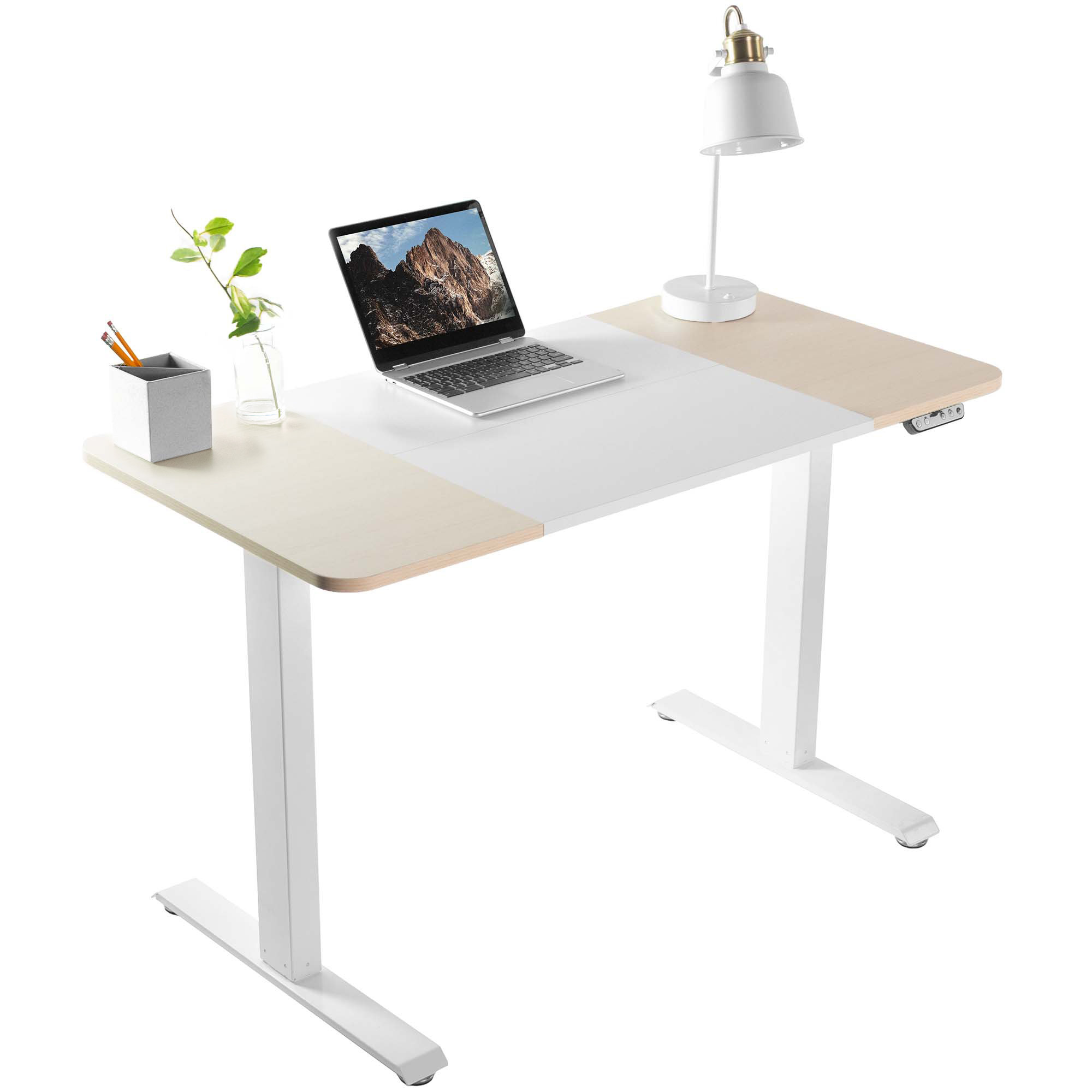 VIVO 47" x 24" Electric Sit Stand Desk (DESK-E144BN series) | Wayfair