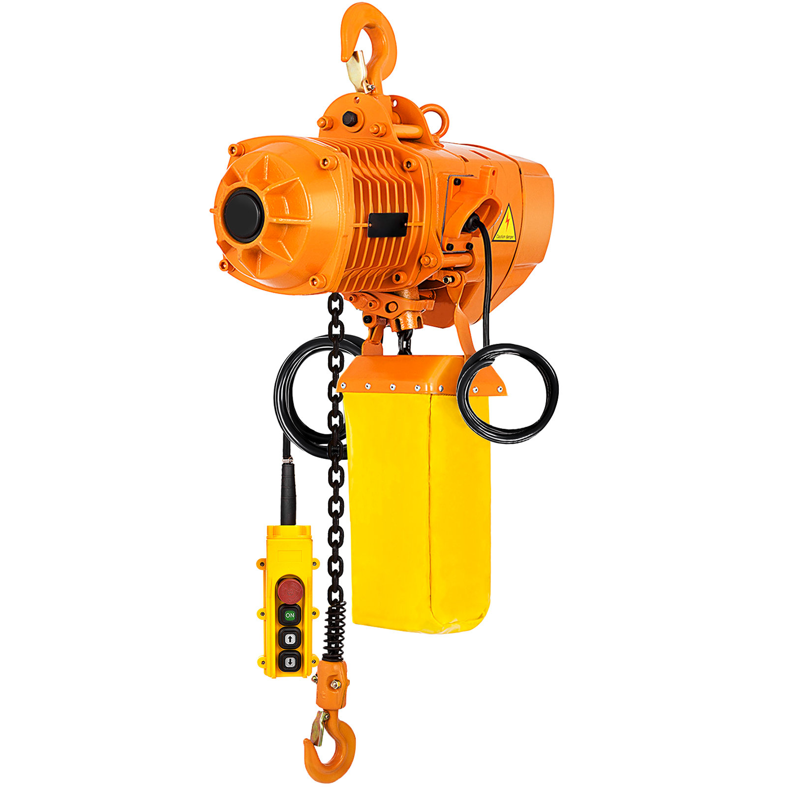 VEVOR 2200LBS Double Electric Chain Hoist, Yellow | Wayfair