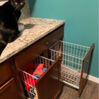Rev-A-Shelf Steel Wire Pull Out Hamper for Vanity/Closet Applications ...