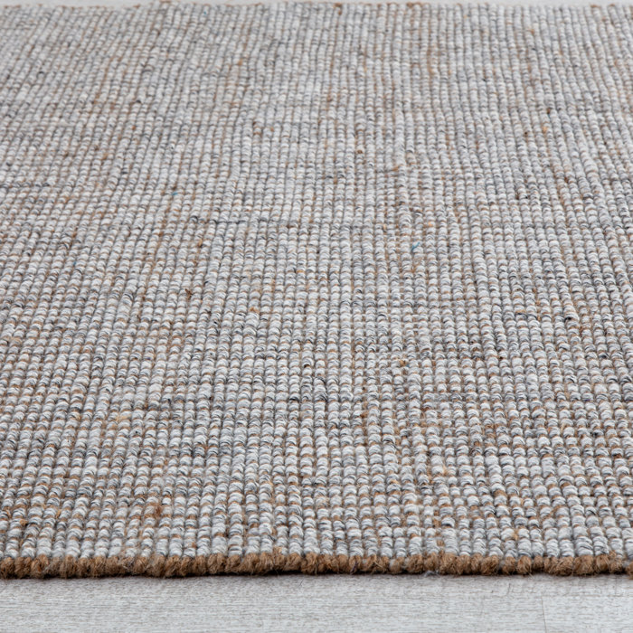 Kline Hand Loomed Gray/Beige Rug | Birch Lane