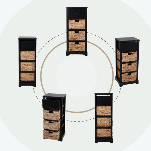 Sand & Stable Cormac 4 - Drawer End Table & Reviews | Wayfair