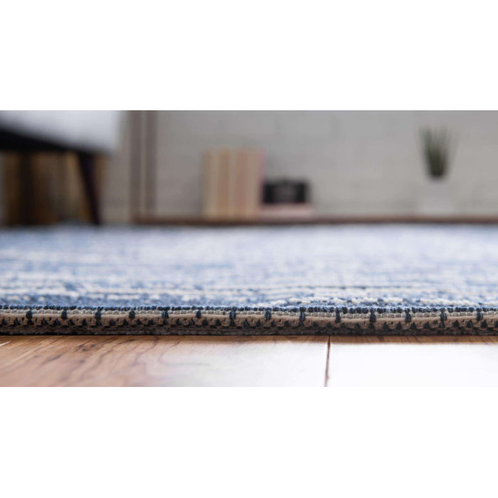 Longshore Tides Draco Cotton Abstract Rug & Reviews | Wayfair